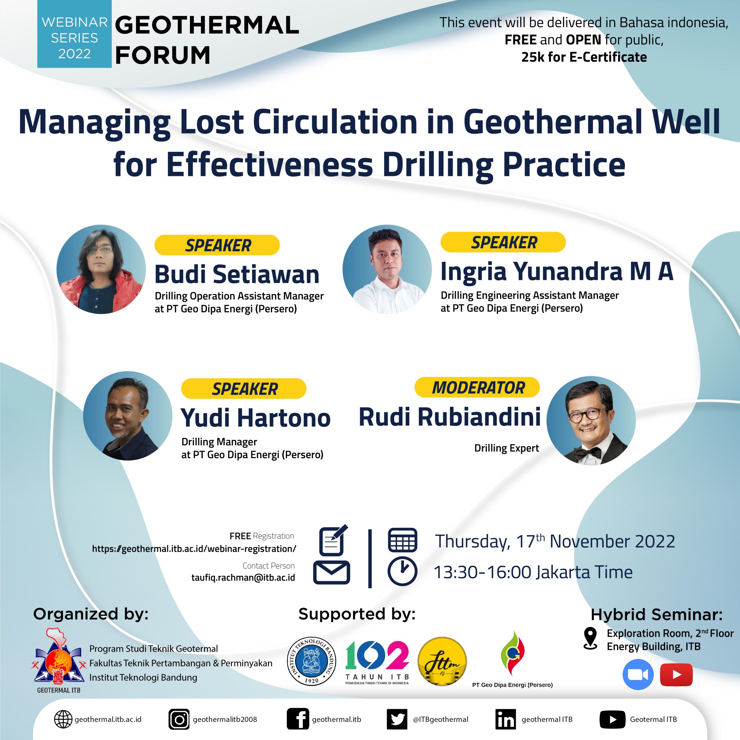 Geothermal Forum: Managing Lost Circulation in Geothermal Well for Effectiveness Drilling ...