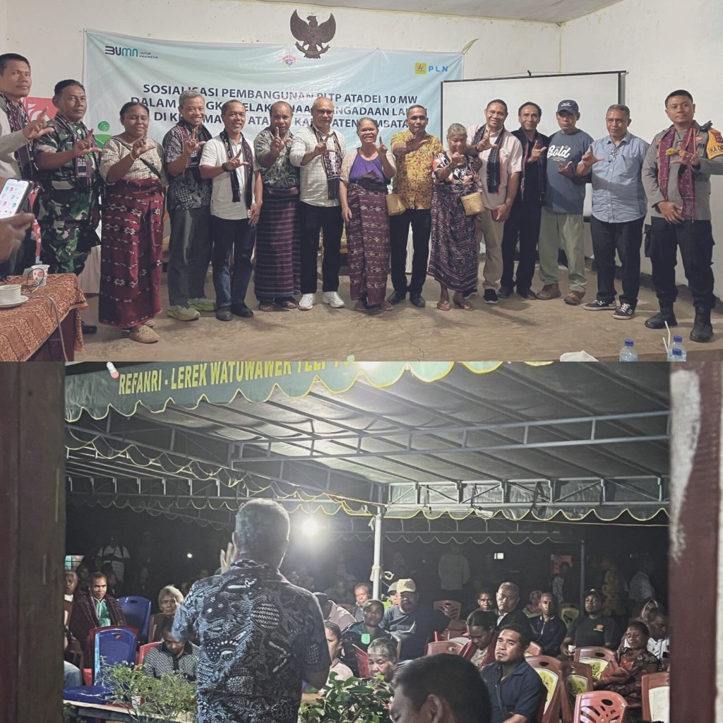 PLN dan Pemda Lembata Adakan Sosialisasi Pembangunan PLTP Atadei 10 MW ...